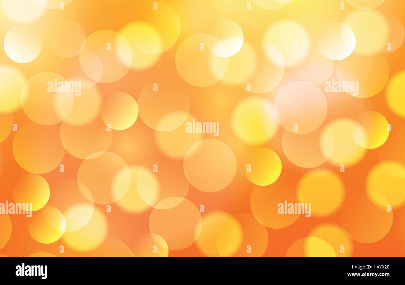 Orange lights background vector abstract illustration Stock Vector ...