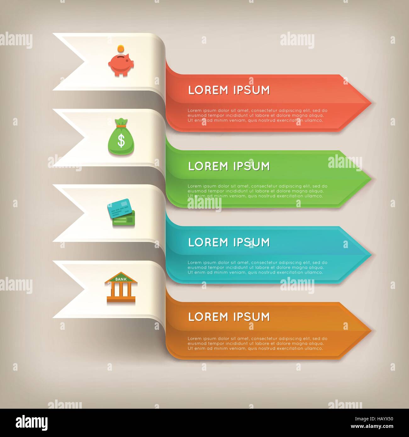 Finance banner horizontal set Stock Vector Images - Alamy