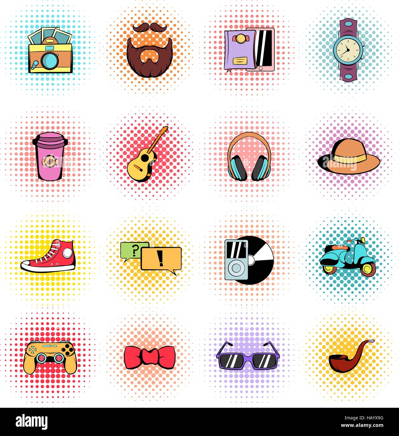 Old comics Stock Vector Images - Alamy