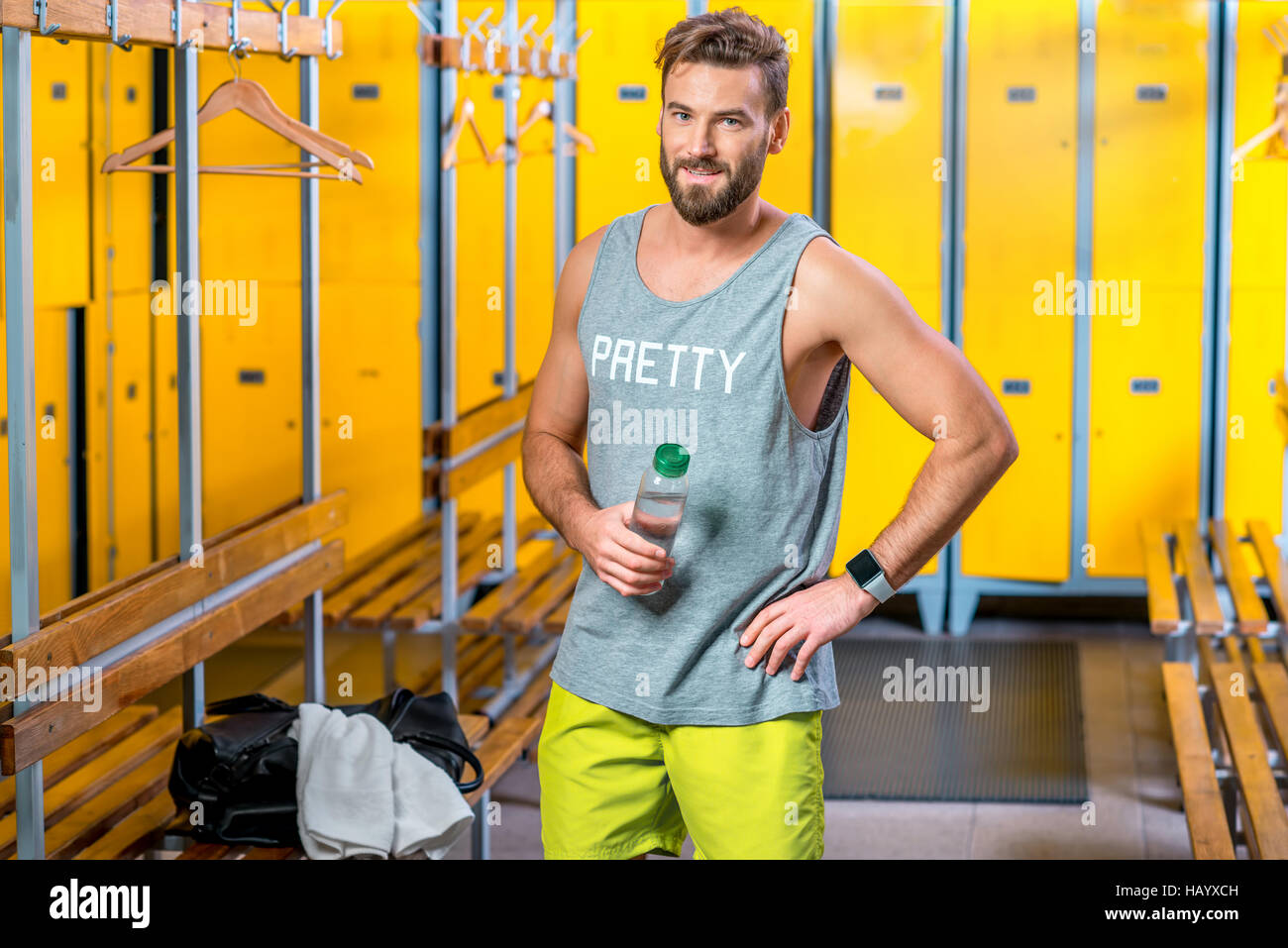 Locker room hi-res stock photography and images - Alamy