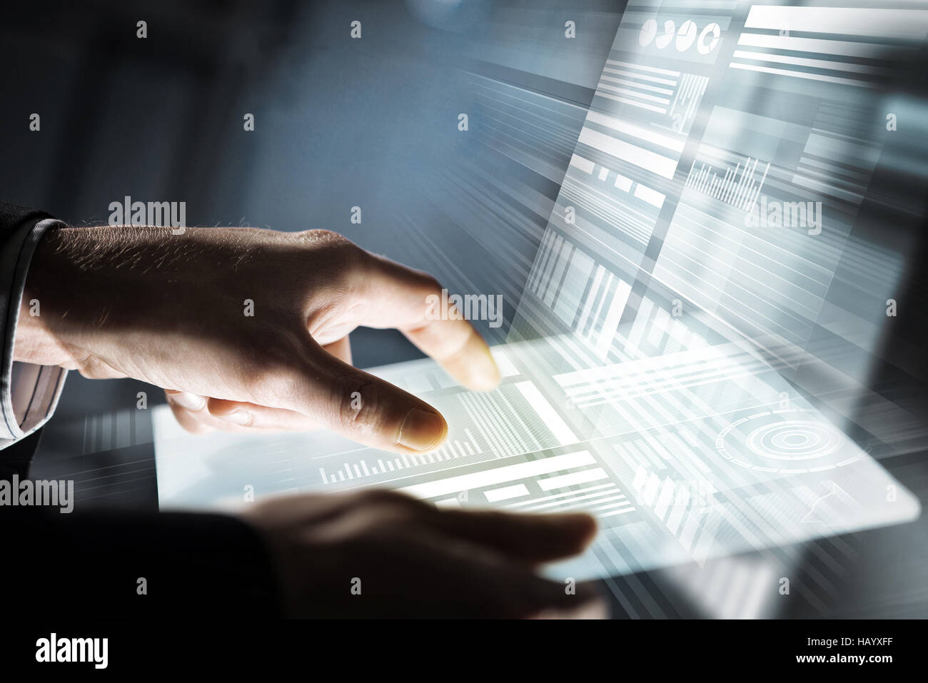 New technologies in use Stock Photo - Alamy