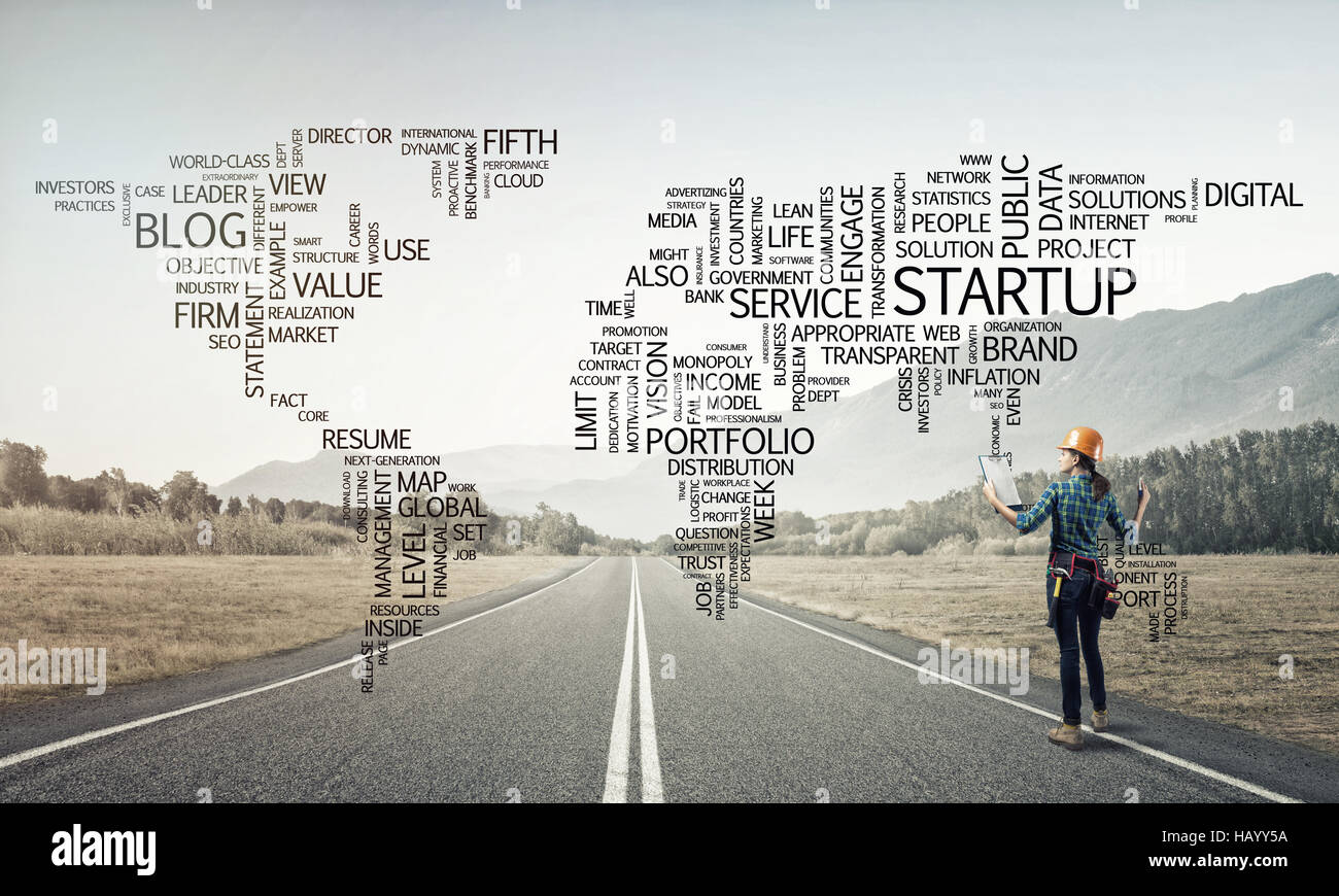 Roads connect the world Stock Photo - Alamy