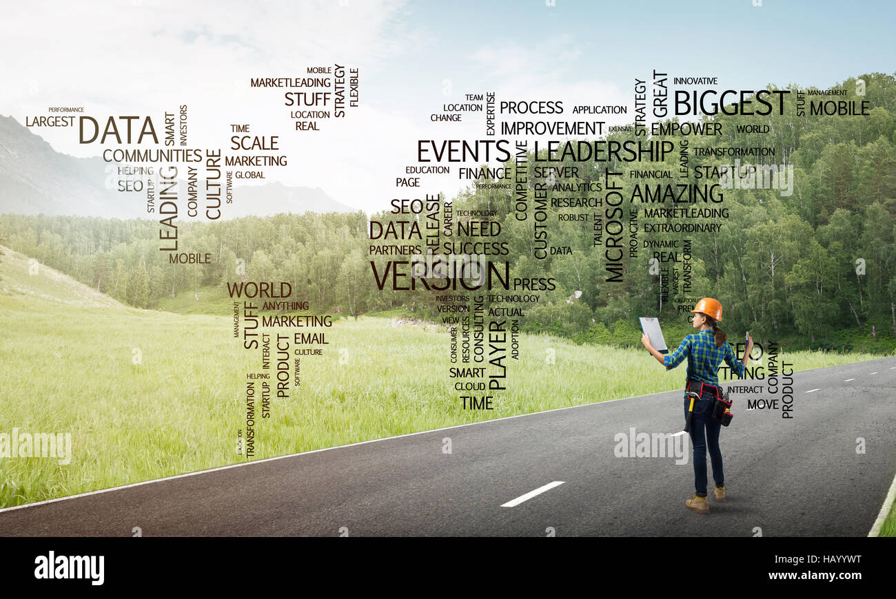 Roads connect the world Stock Photo - Alamy