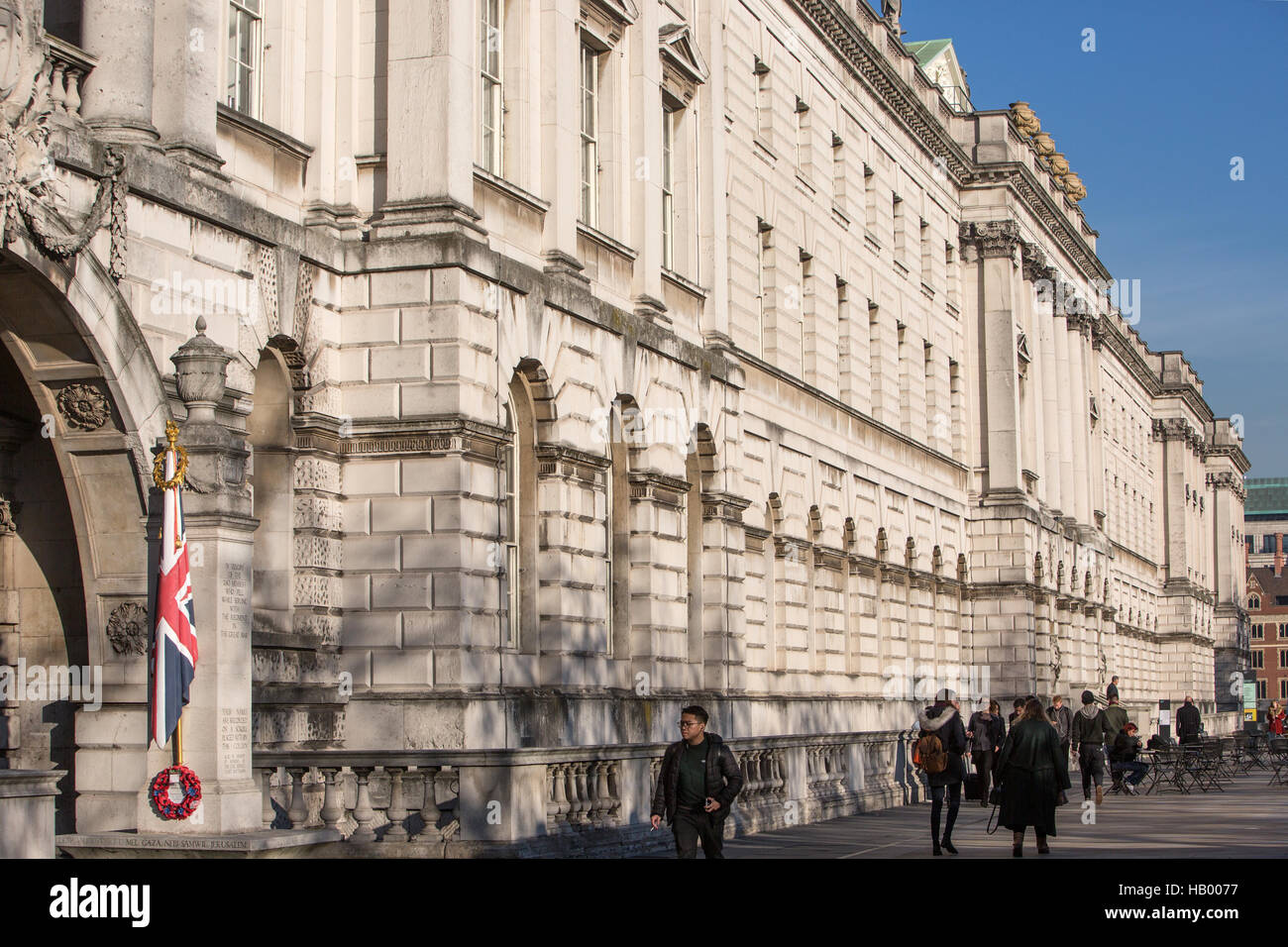 At somerset house in london hi-res stock photography and images - Alamy