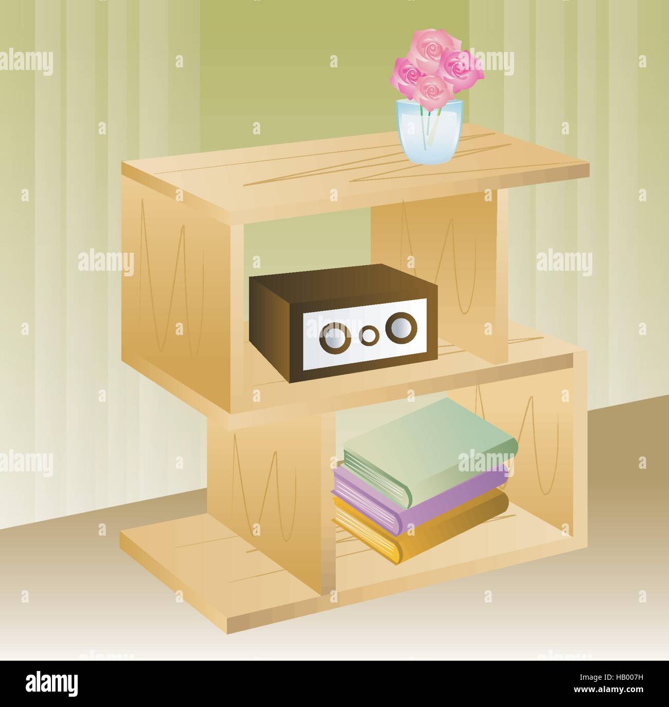 Showcase painting Stock Vector Images - Alamy