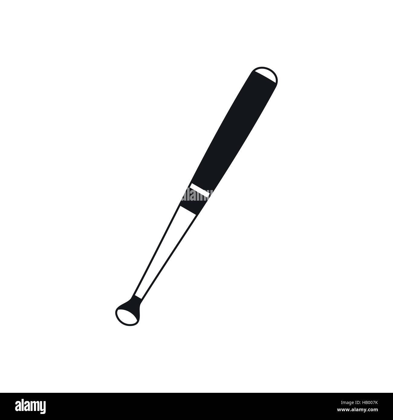 Metal Baseball Bat Clipart