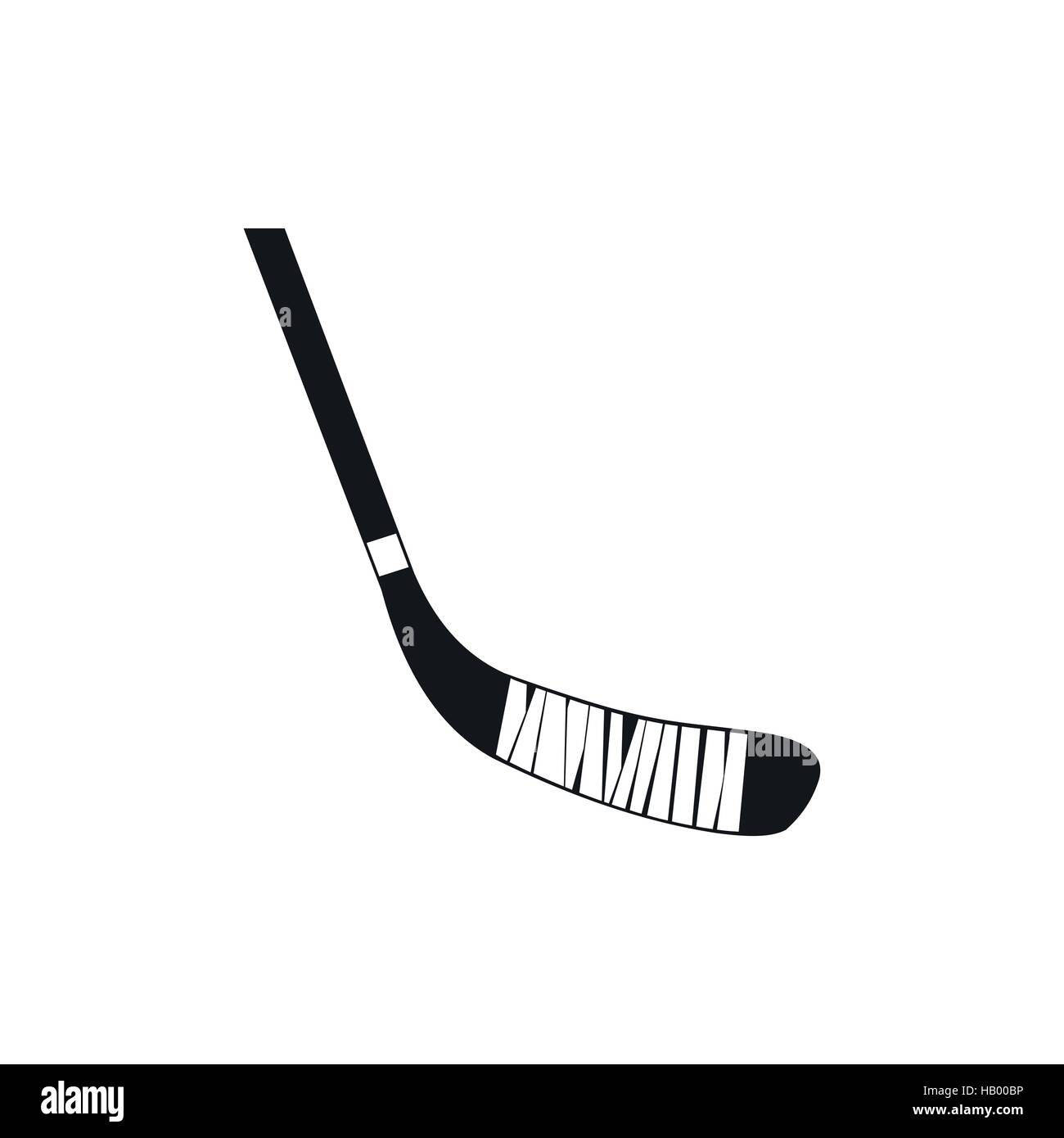 Hockey stick black simple icon Stock Vector Image & Art - Alamy