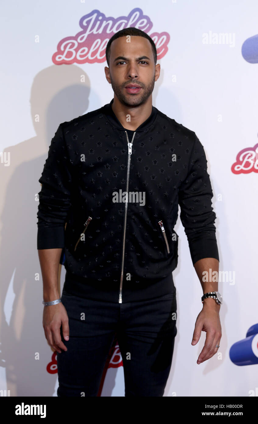 Marvin Humes during Capital's Jingle Bell Ball with Coca-Cola at London ...