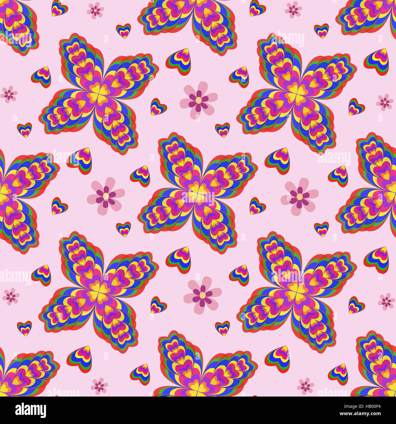 Heart flowers abstract hi-res stock photography and images - Alamy