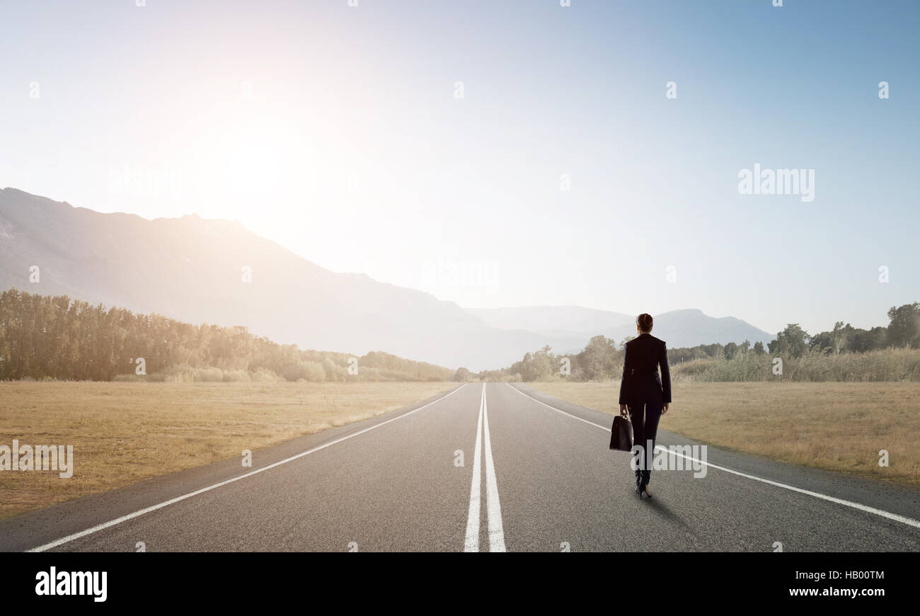 Your way to success Stock Photo - Alamy