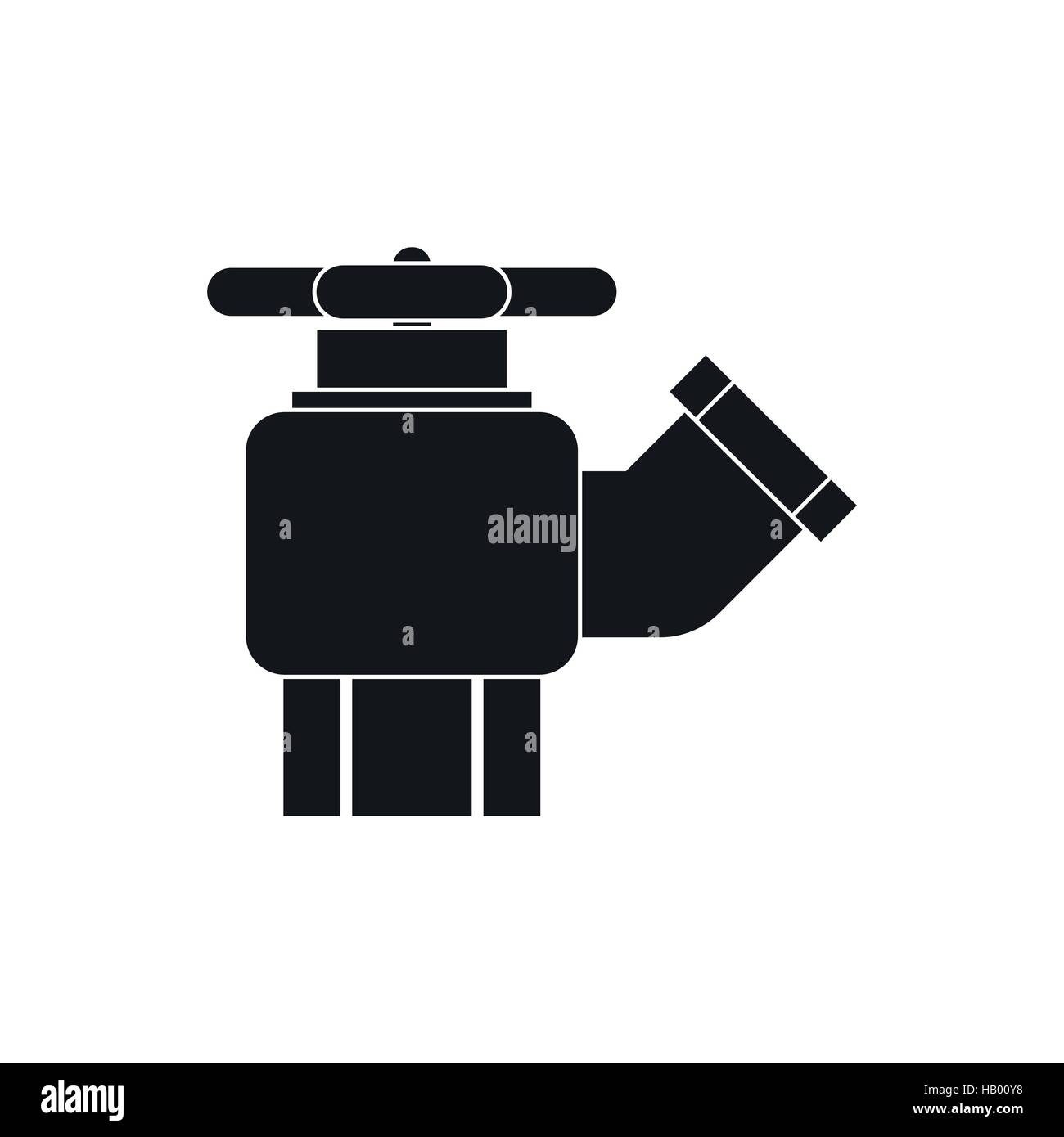 Fire hydrant with valve icon Stock Vector Image & Art - Alamy