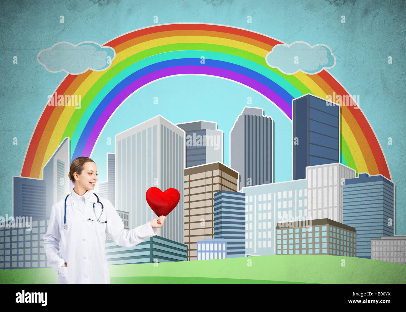 Check your heart health Stock Photo - Alamy