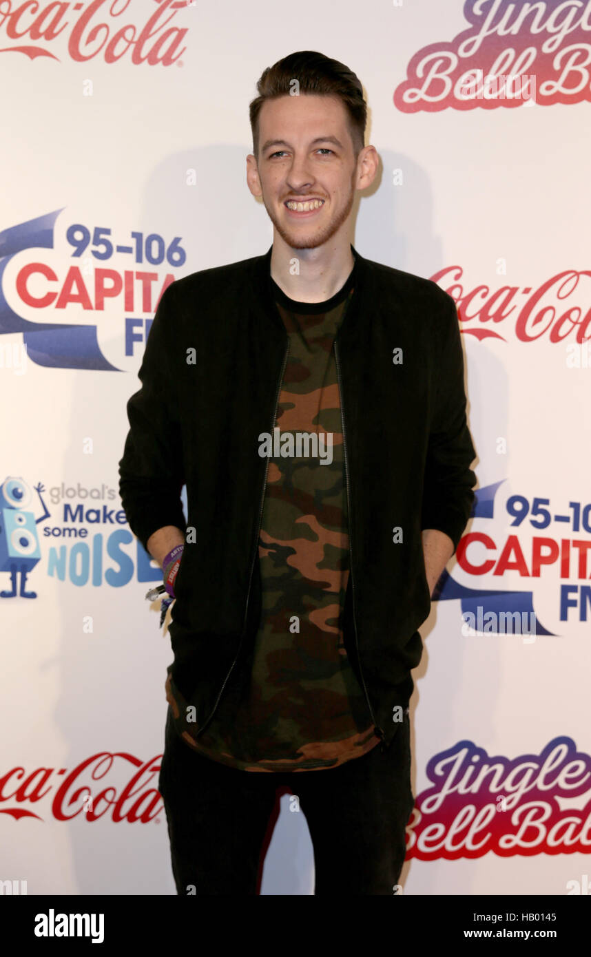 Sigala during Capital's Jingle Bell Ball with Coca-Cola at London's O2 ...