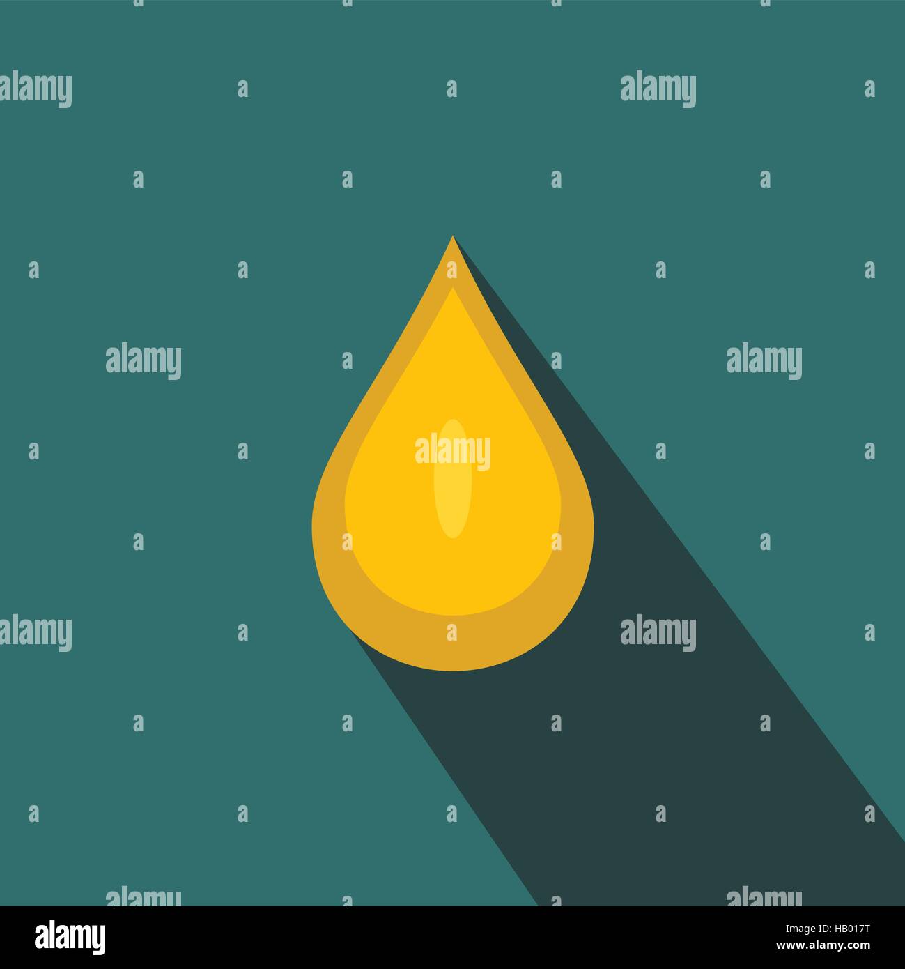 Yellow honey drop flat icon Stock Vector Image & Art - Alamy