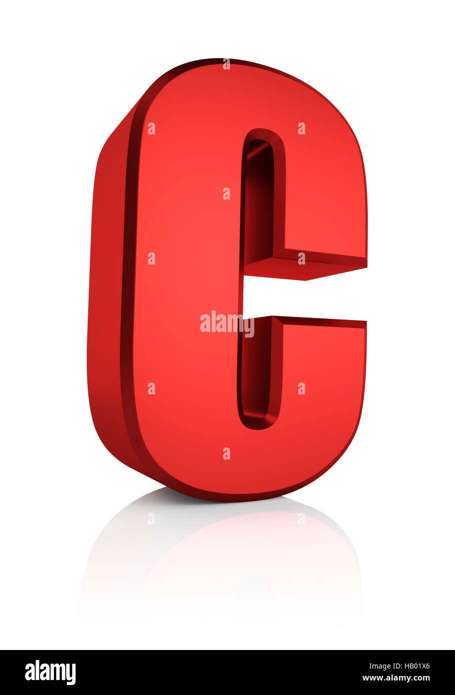 3d Letter C Stock Photo - Alamy