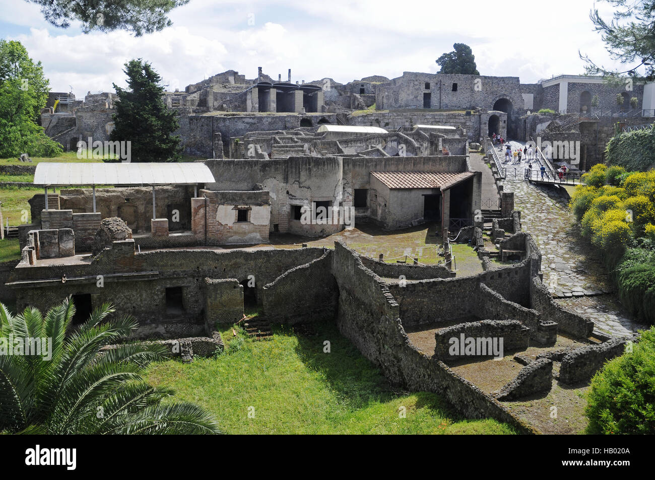The excavation site of pompeii hi-res stock photography and images - Alamy