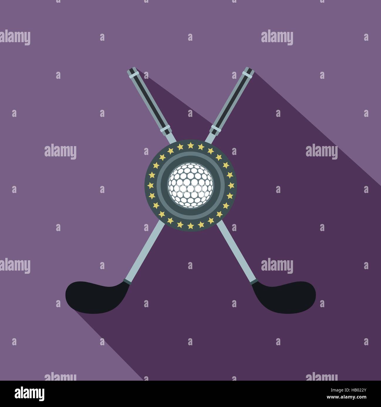 Crossed Golf Clubs High Resolution Stock Photography and Images - Alamy