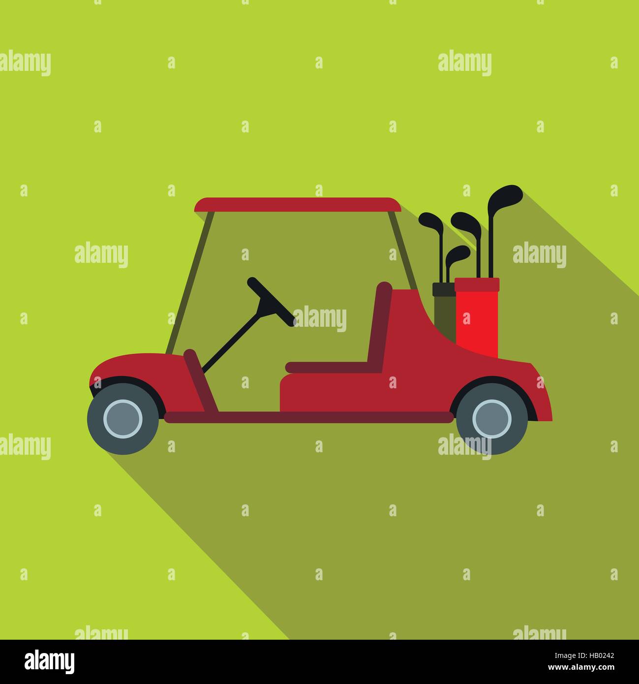 Golf course road Stock Vector Images - Alamy