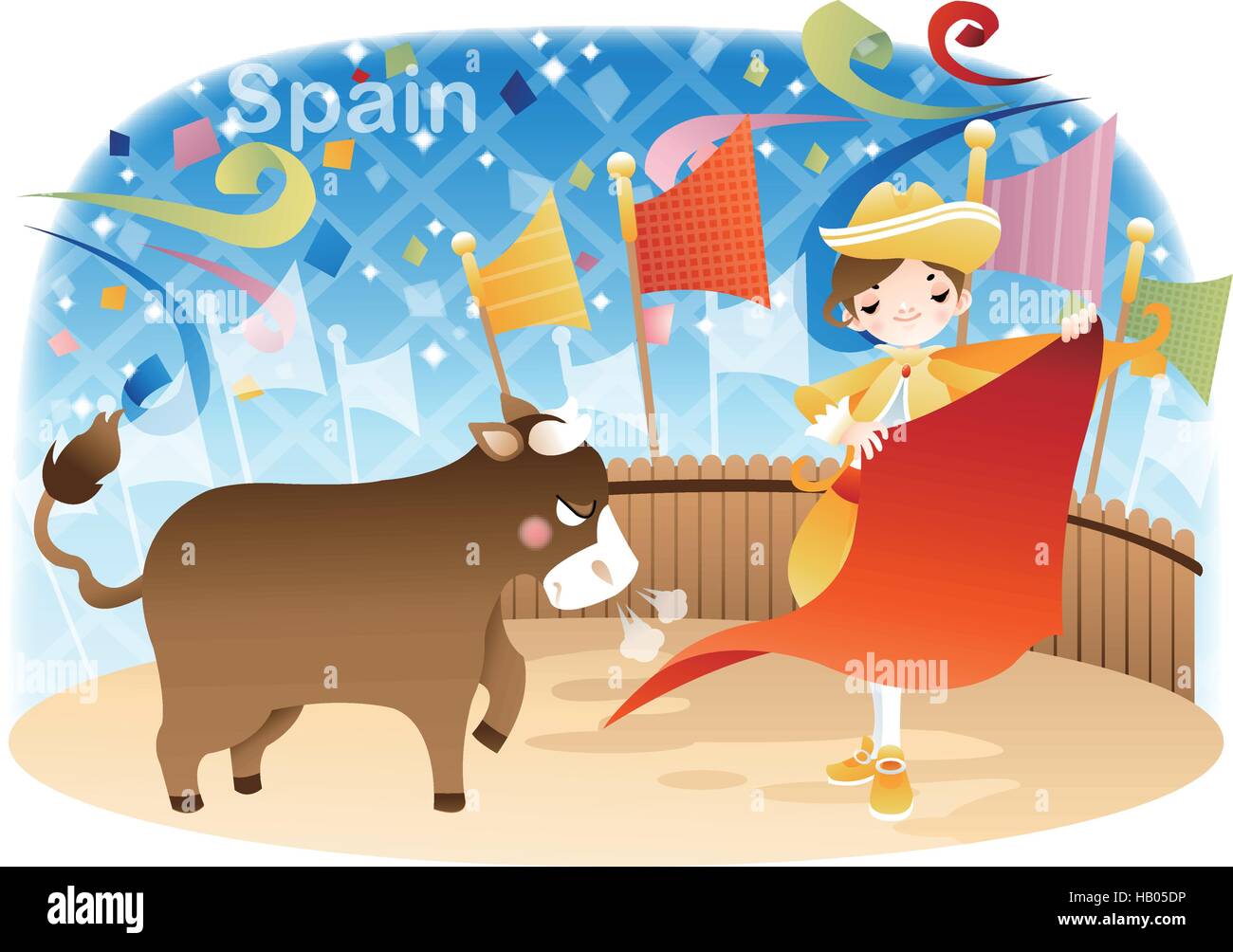 Spanish paintings Stock Vector Images - Alamy
