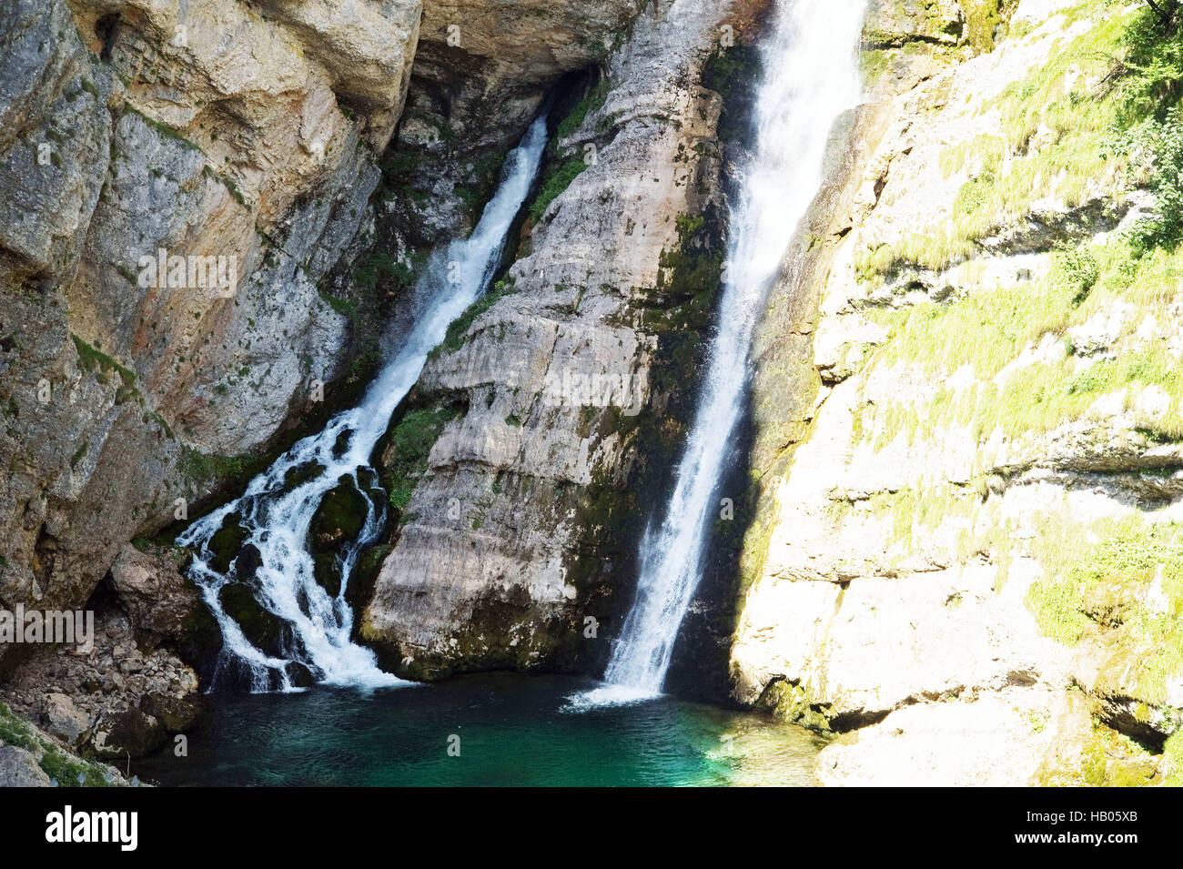 Savica waterfall hi-res stock photography and images - Alamy