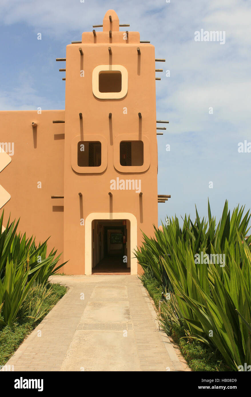 African Moorish Building Stock Photo - Alamy