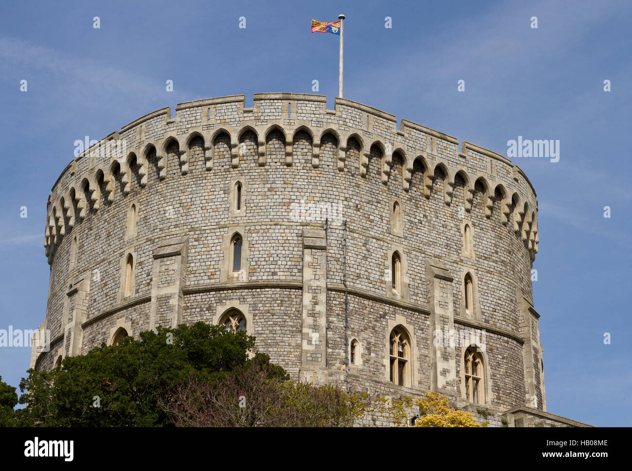 Queen in Residence. Windsor Castle , the oldest and largest occupied ...