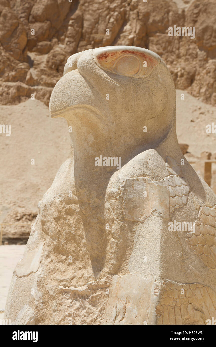 Horus the ancient Egyptians national patron god, Normally depicted as a ...