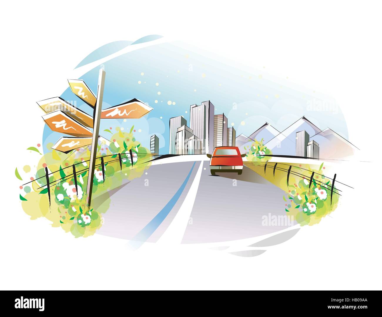 Illustration and Painting Paintings Stock Vector Image & Art - Alamy