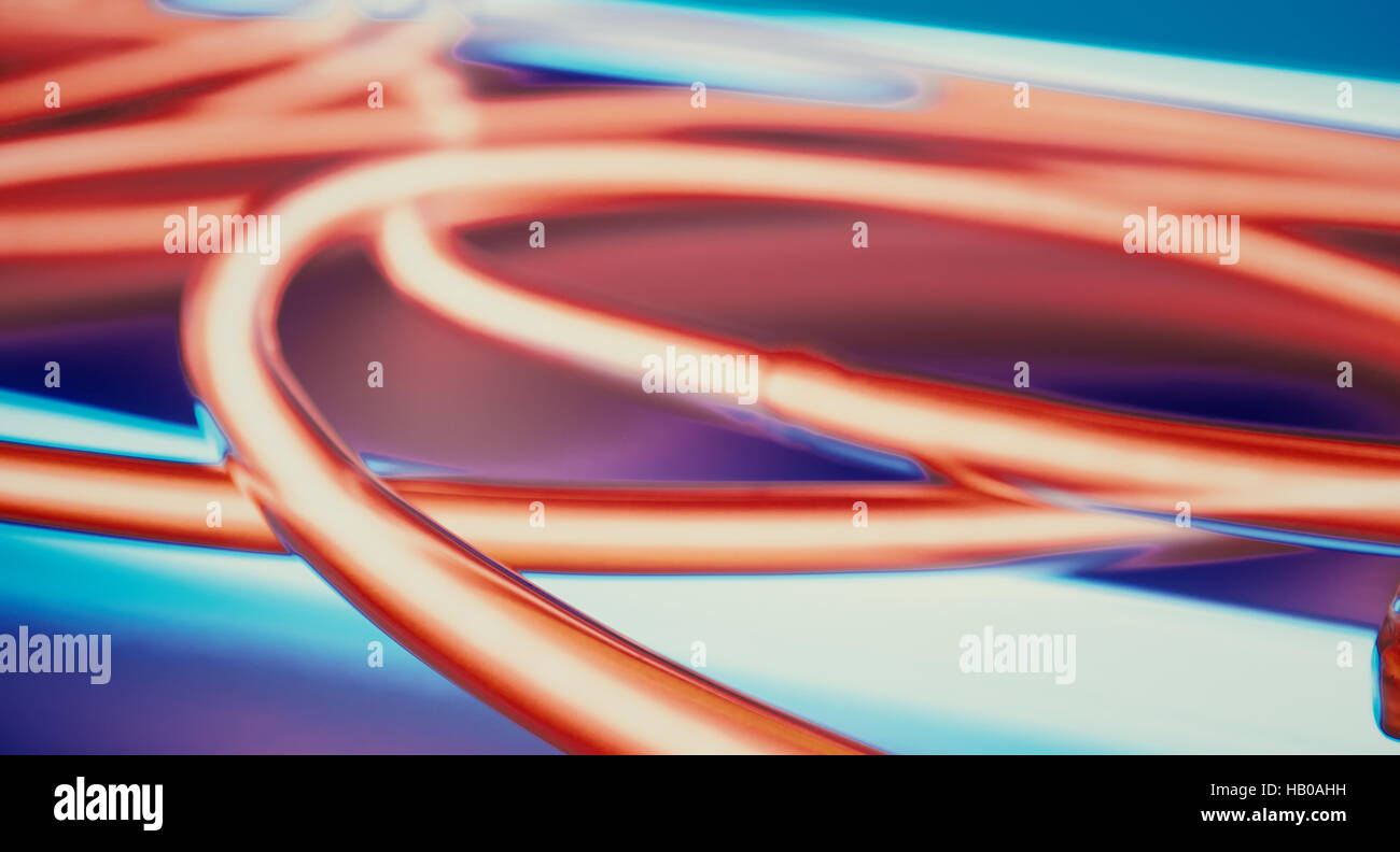 Orange light lighting. Neon lights abstract backgrounds Stock Photo - Alamy