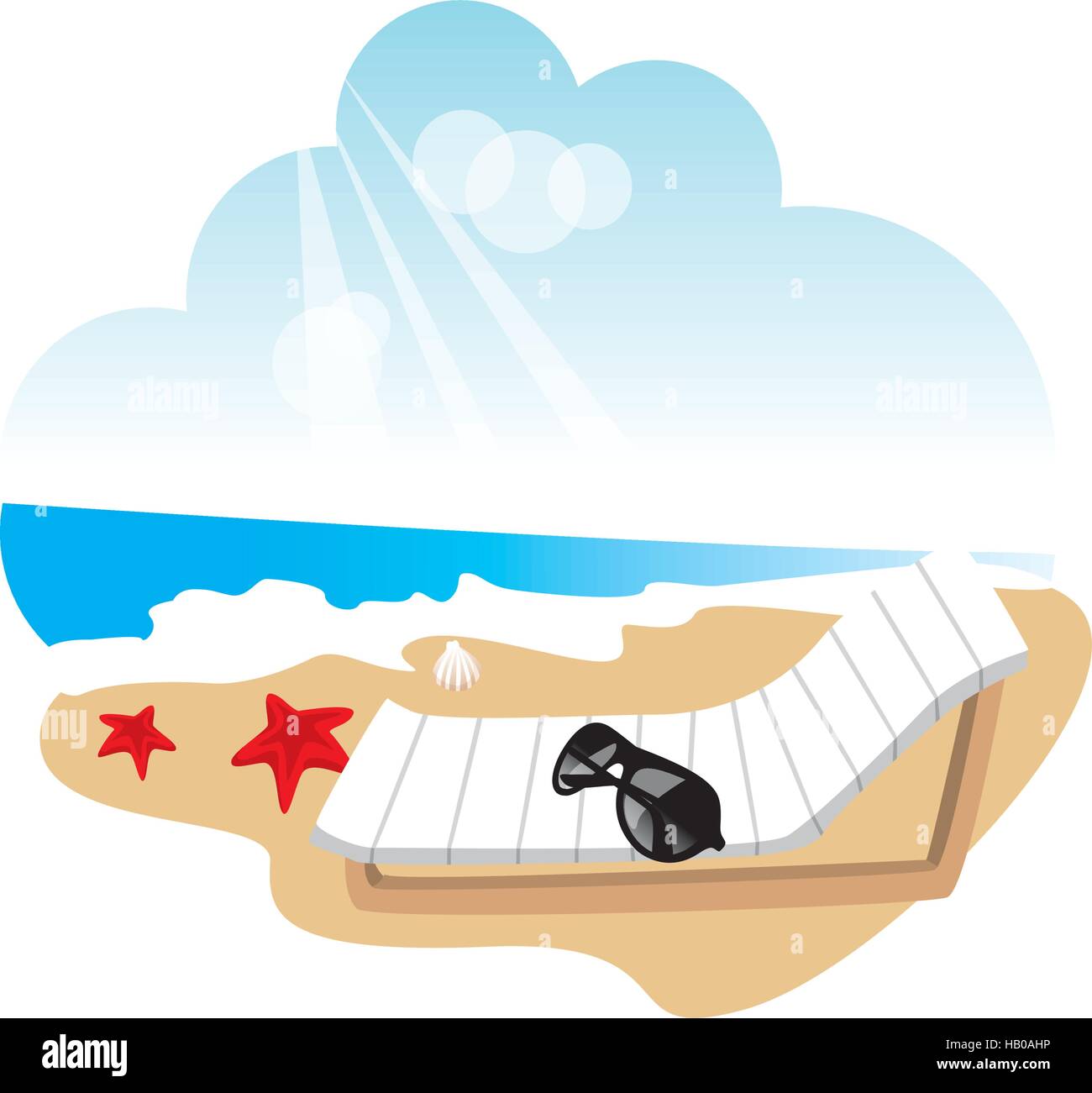 Tourist painting Stock Vector Images - Alamy