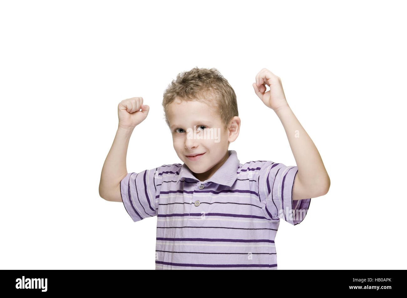 Strong boy hi-res stock photography and images - Alamy