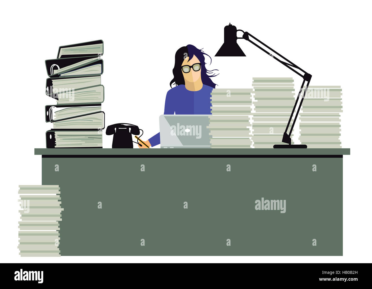 Work stress hi-res stock photography and images - Alamy