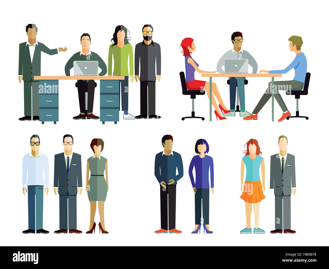Staff meeting hi-res stock photography and images - Alamy