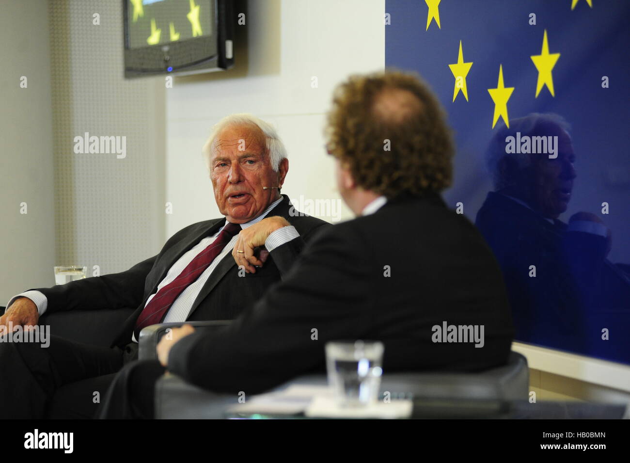 Dialogue with Ioan Holender Stock Photo - Alamy