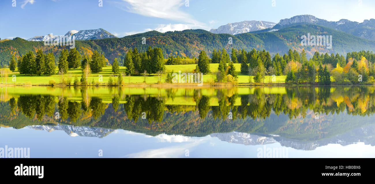 panorama landscape in Bavaria, Germany Stock Photo - Alamy