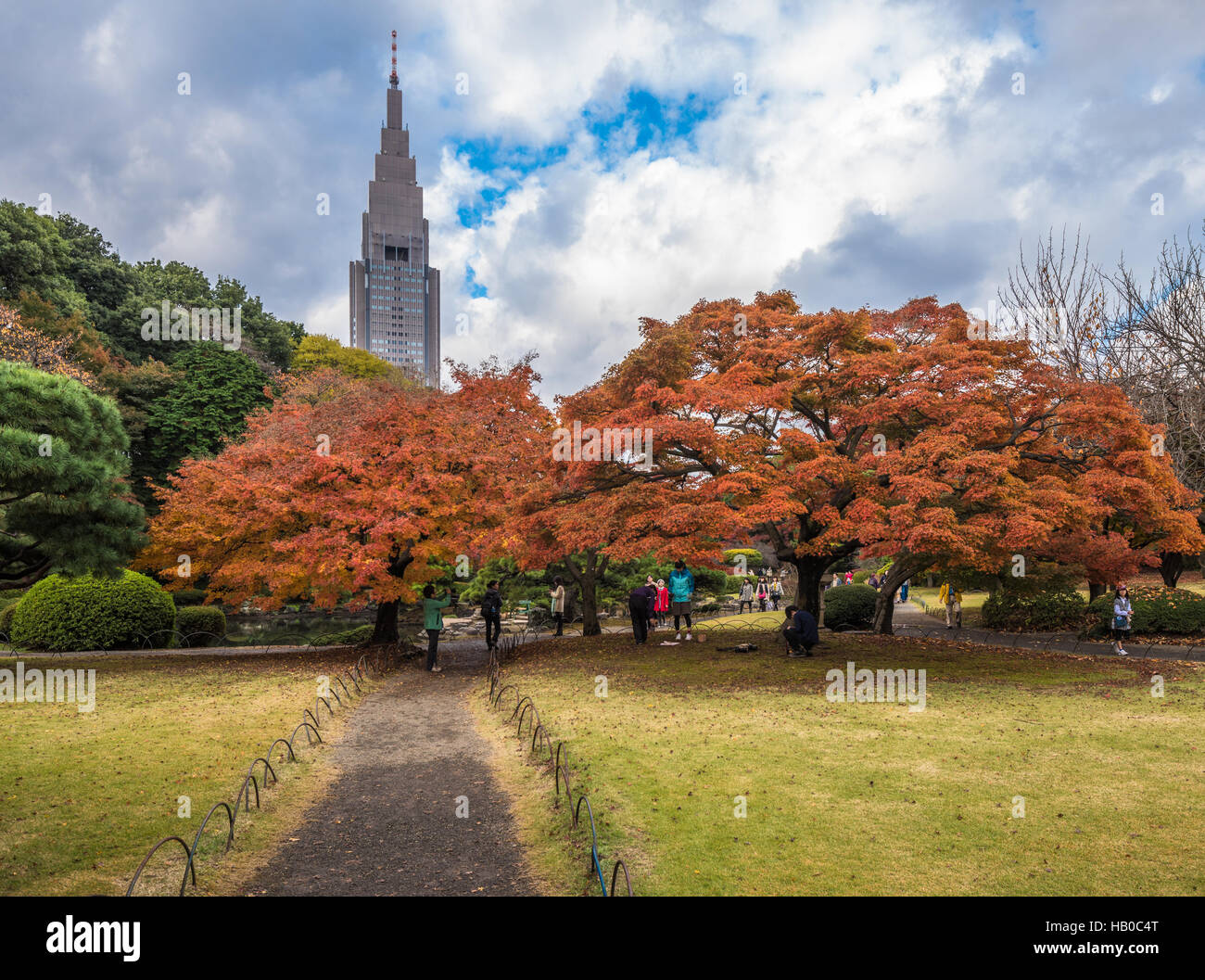 Shinjuku gyoen park hi-res stock photography and images - Alamy