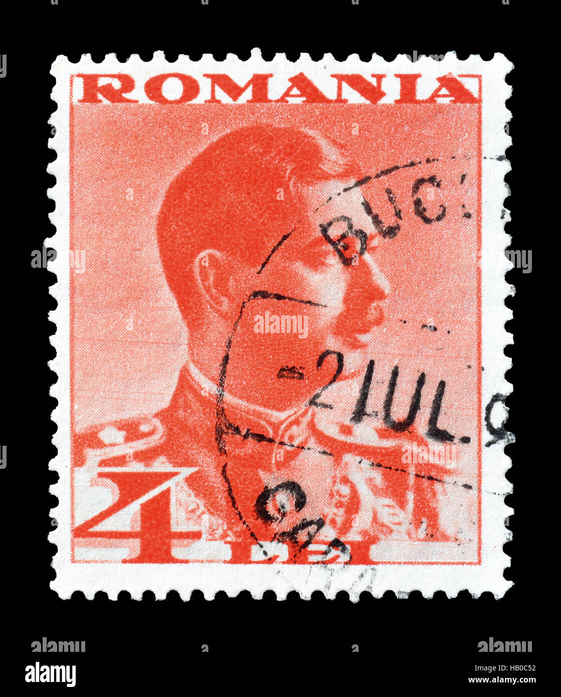 Romania stamp hi-res stock photography and images - Alamy