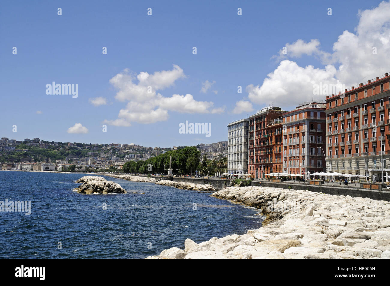 Napoli promenade hi-res stock photography and images - Alamy
