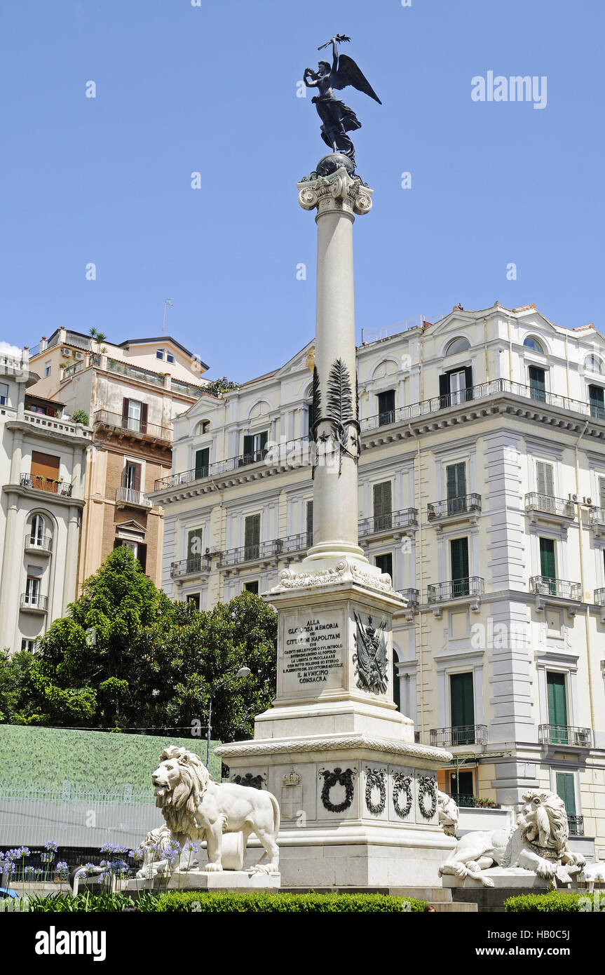 Piazza dei Martiri, square, Naples, Italy Stock Photo - Alamy