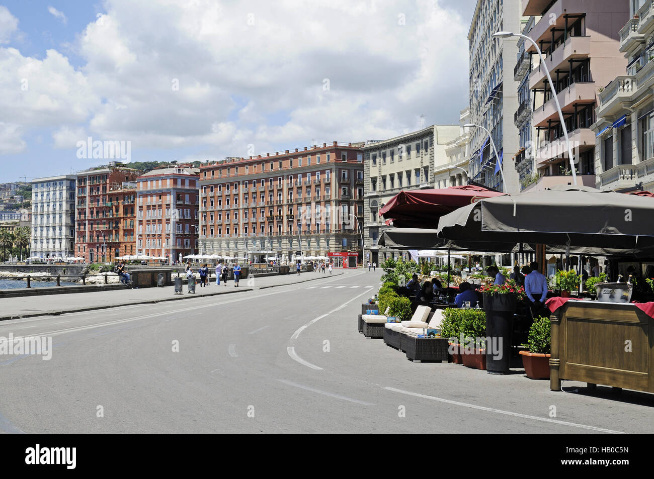 Napoli promenade hi-res stock photography and images - Alamy