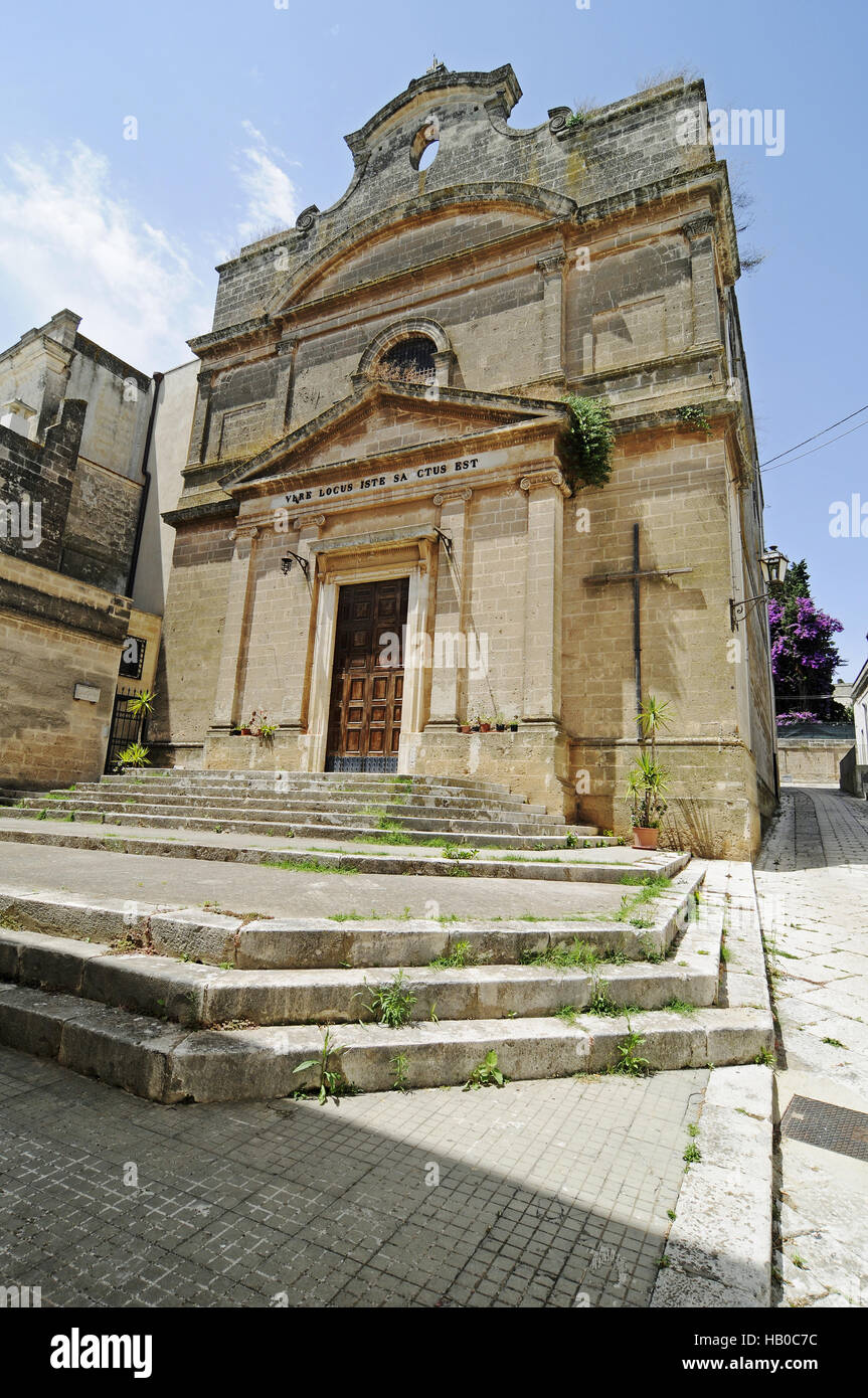 church, old city, Oria, Apulia, Italy Stock Photo - Alamy
