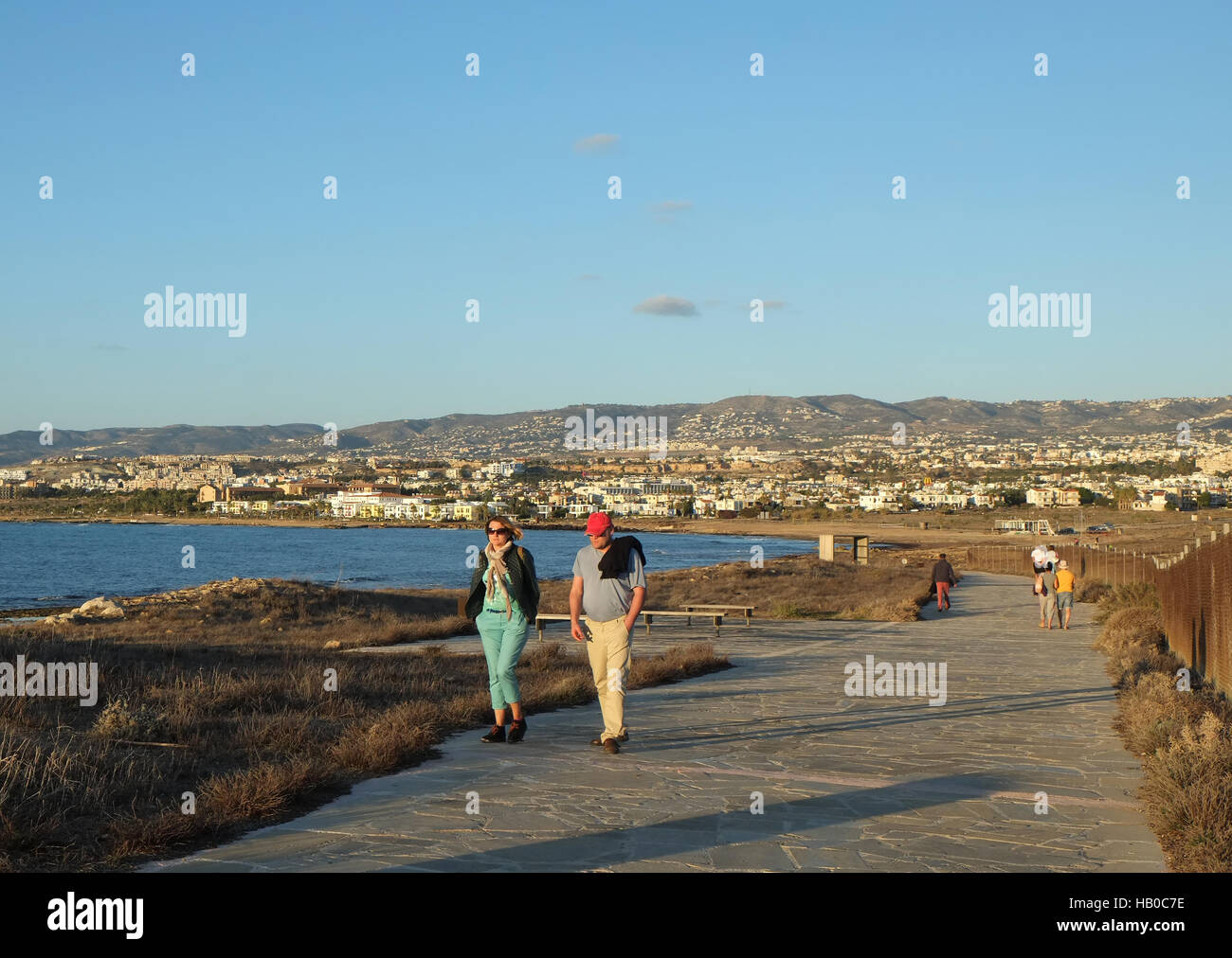 Paphos Beach People Stock Photos & Paphos Beach People Stock Images - Alamy