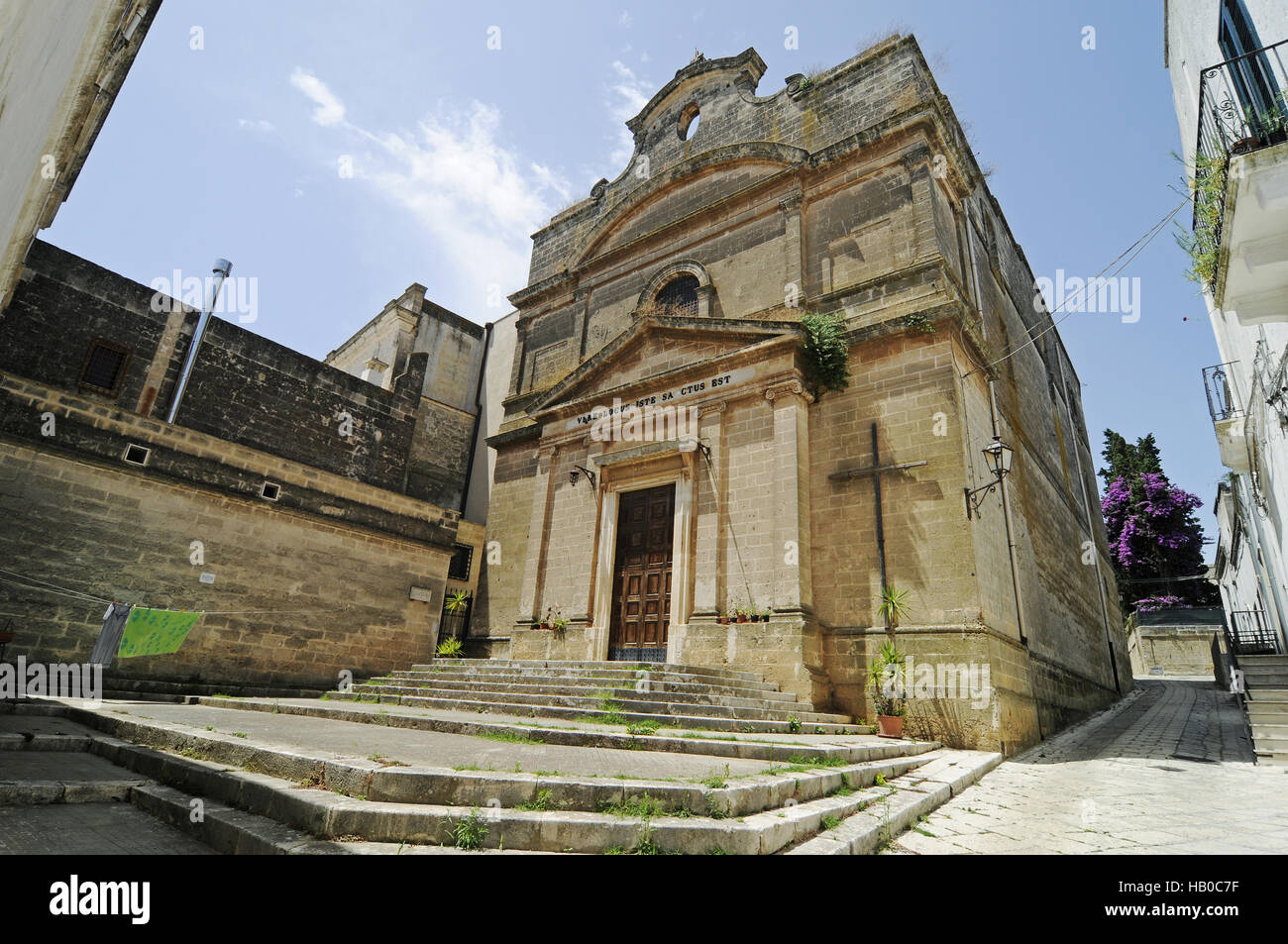 church, old city, Oria, Apulia, Italy Stock Photo - Alamy