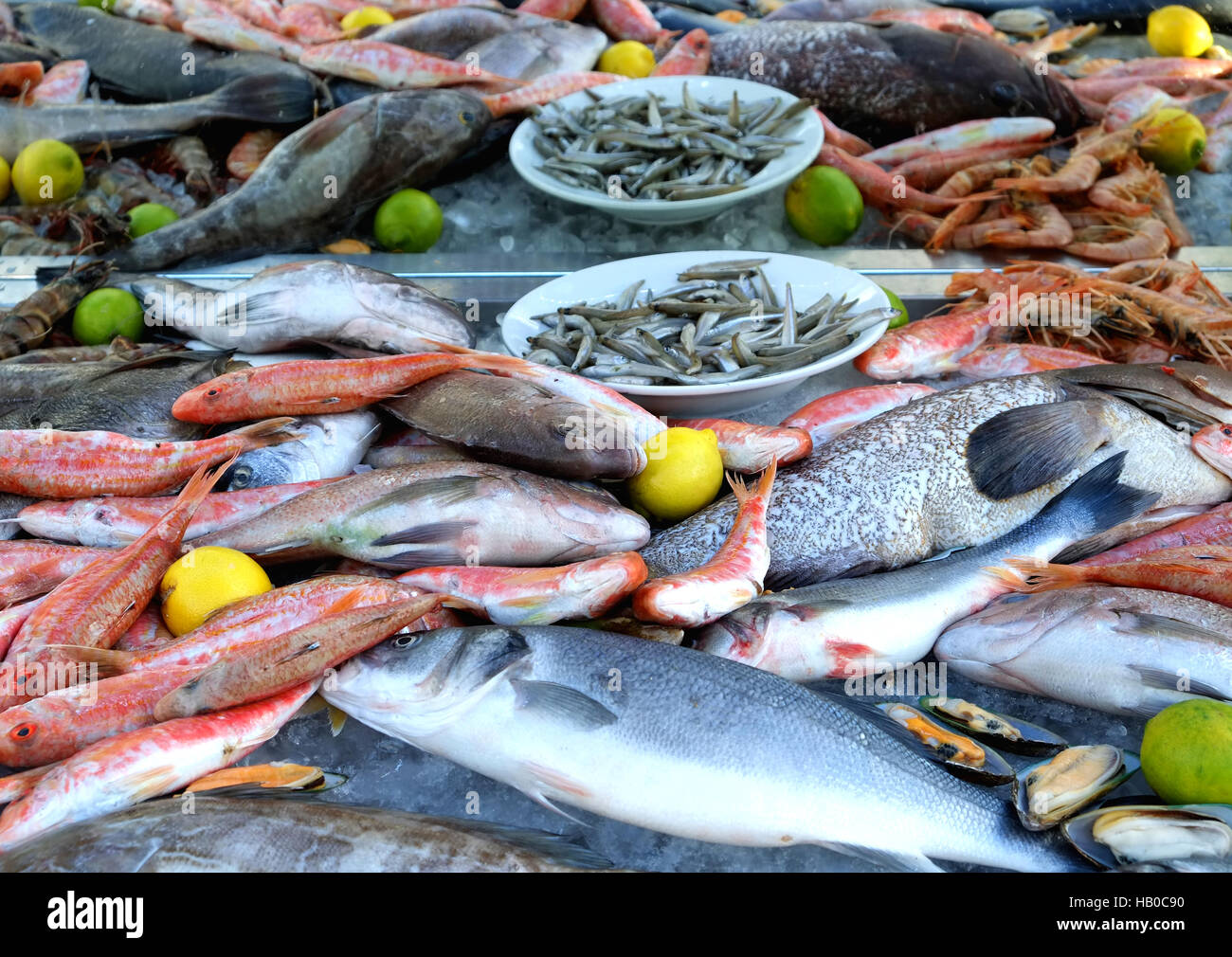 Edible fishes on a market hi-res stock photography and images - Alamy