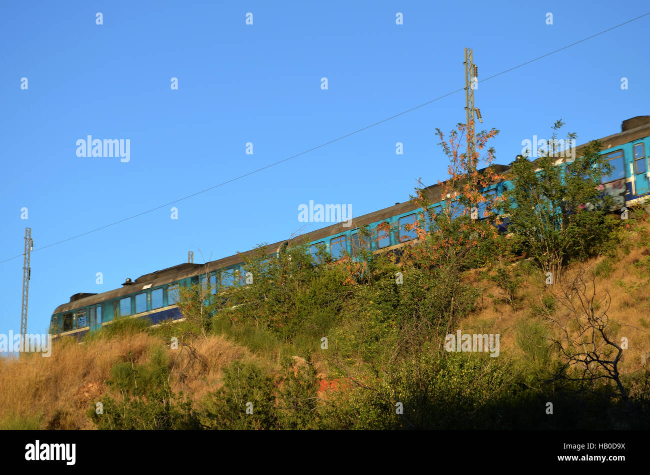 Urban exploration at abandoned train station Stock Photo - Alamy