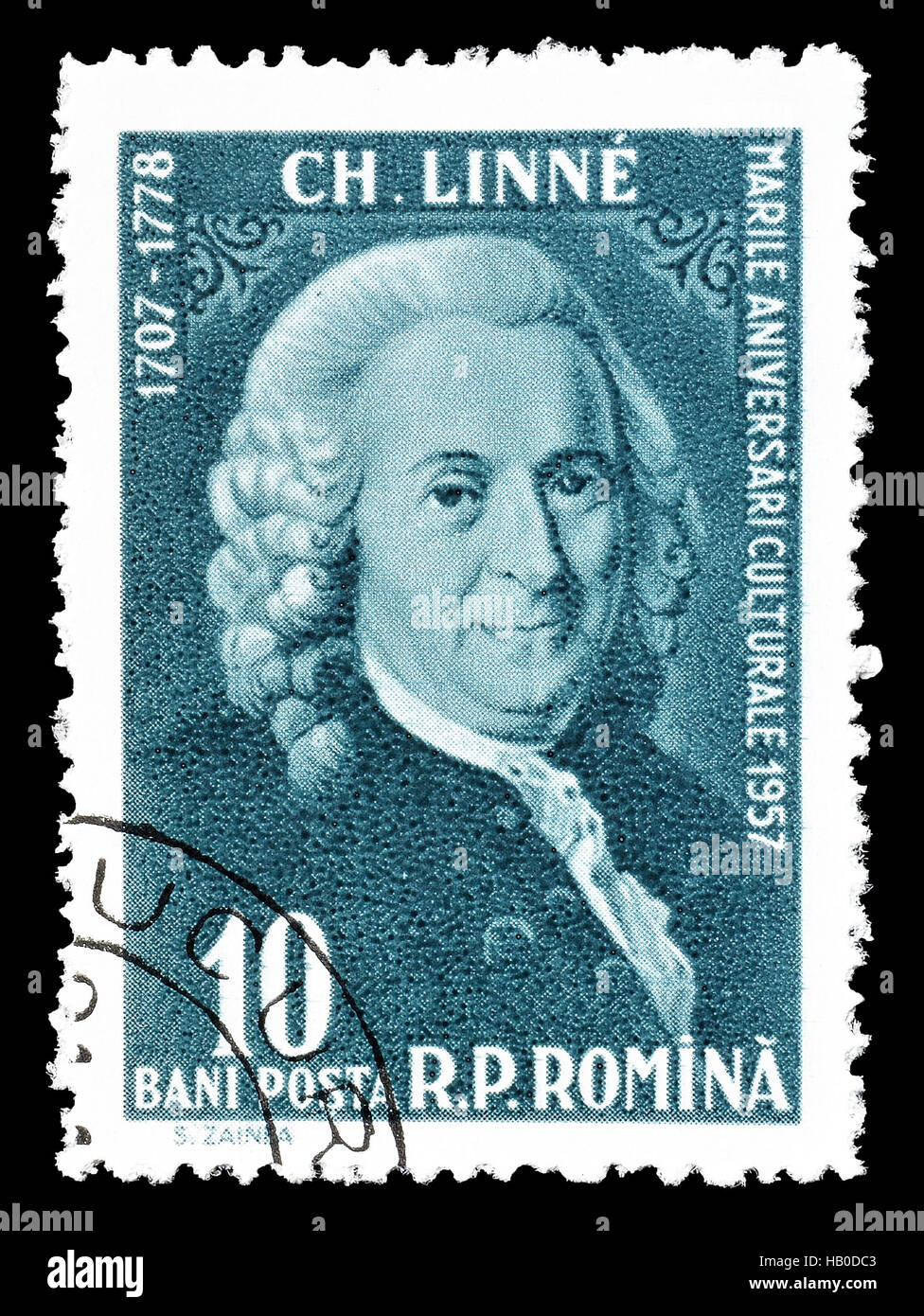 Romania stamp 1958 Stock Photo - Alamy