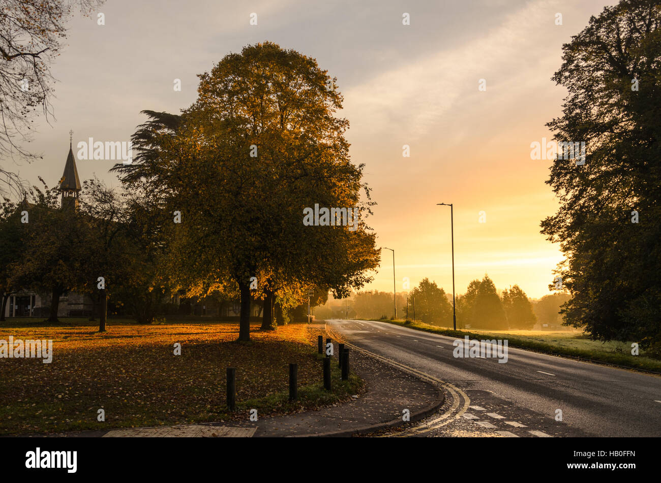 Rising sun in background hi-res stock photography and images - Alamy