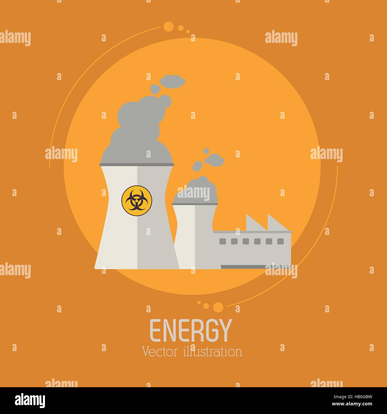 Nuclear atomic power source Stock Vector Images - Alamy