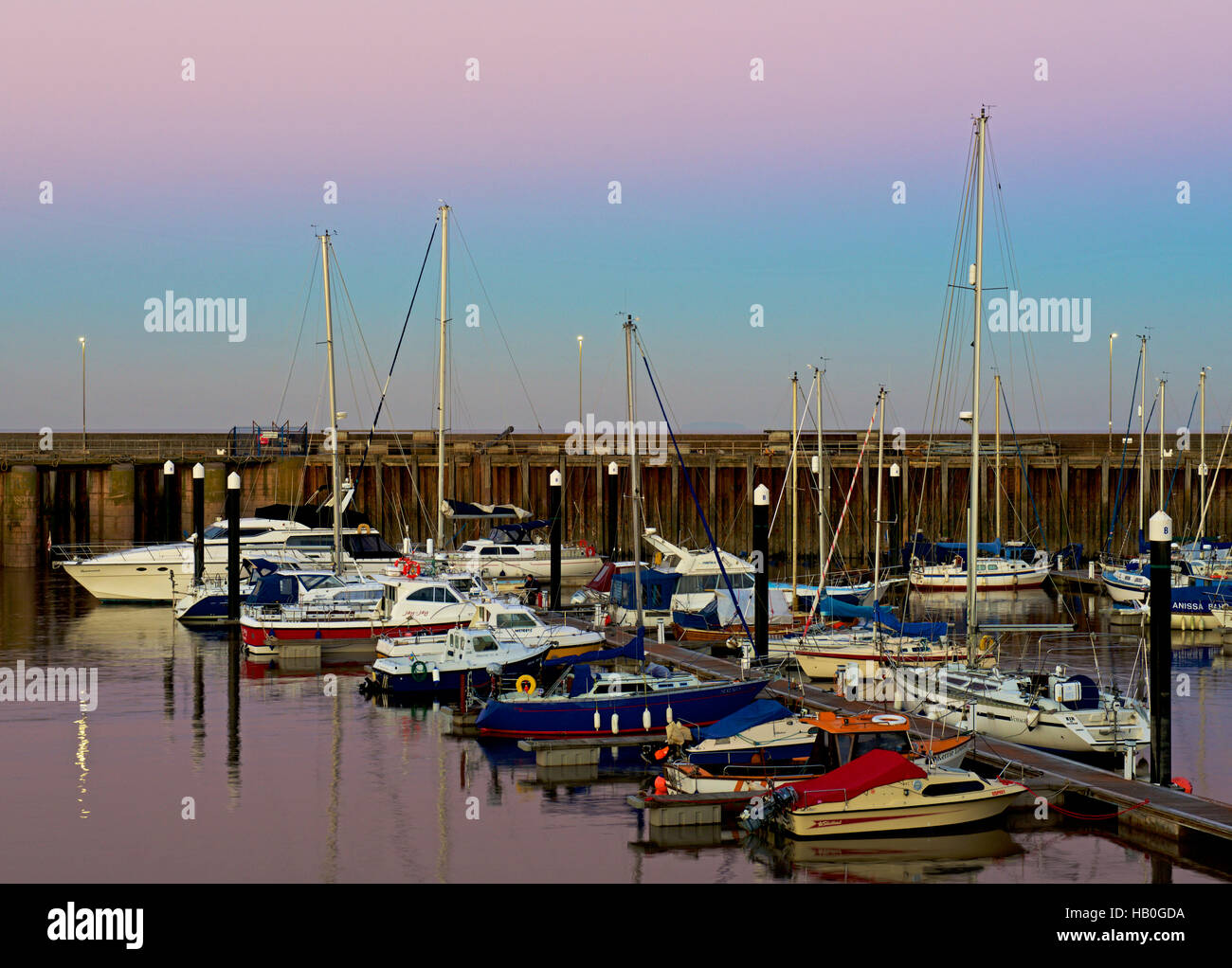 The harbour at Watchet, Somerset, England UK Stock Photo - Alamy