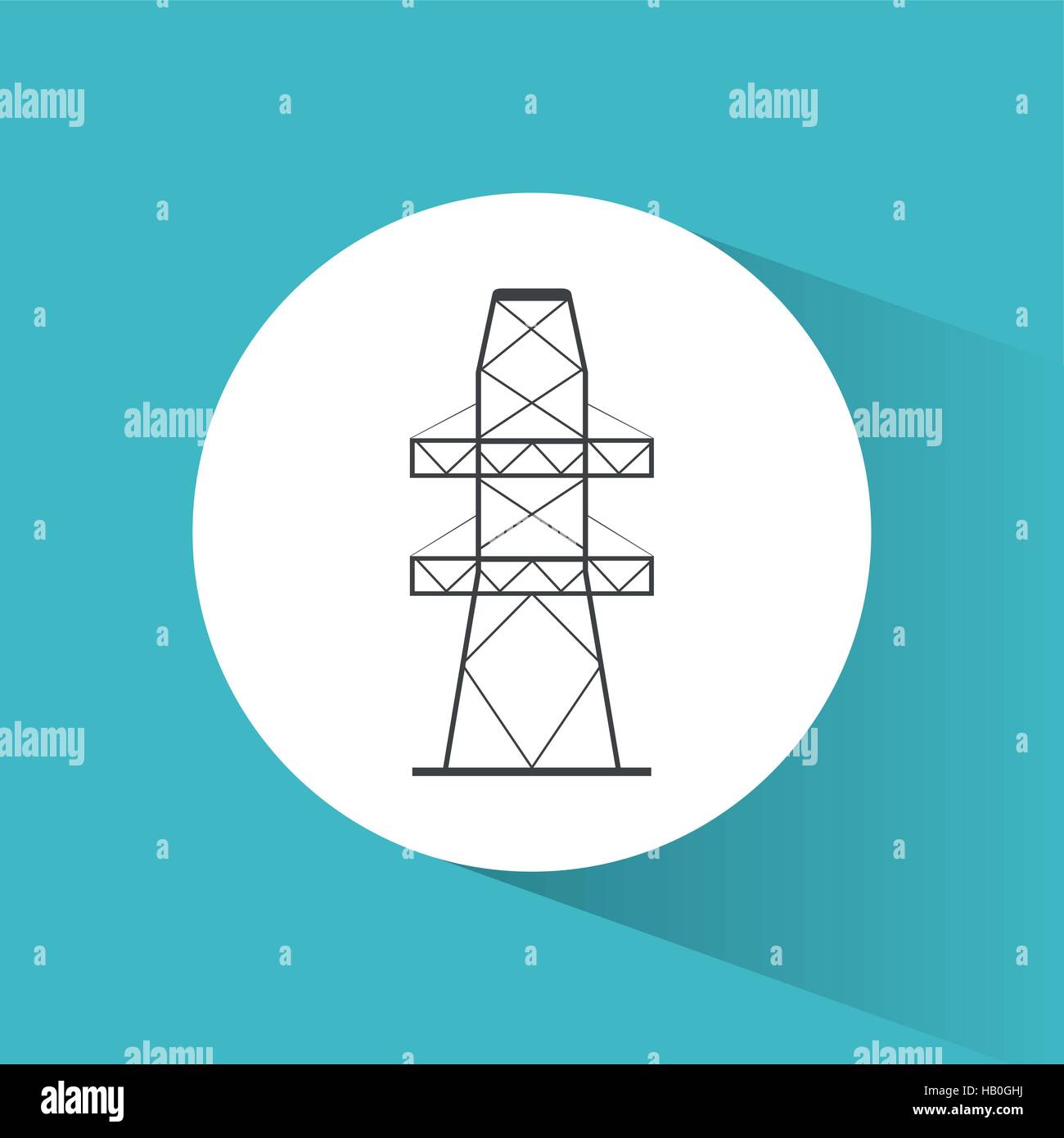 high voltage power electricity symbol Stock Vector Image & Art - Alamy